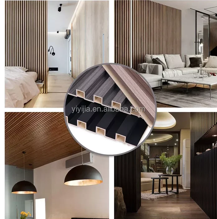 Wood Plastic Composite WPC Wall Panel Interior Decor Wall Panel ...