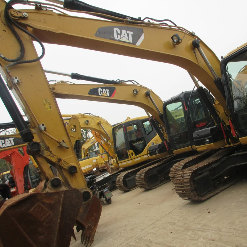 Good Condition Used Caterpillar Crawler Excavator Cat313d Excavating ...