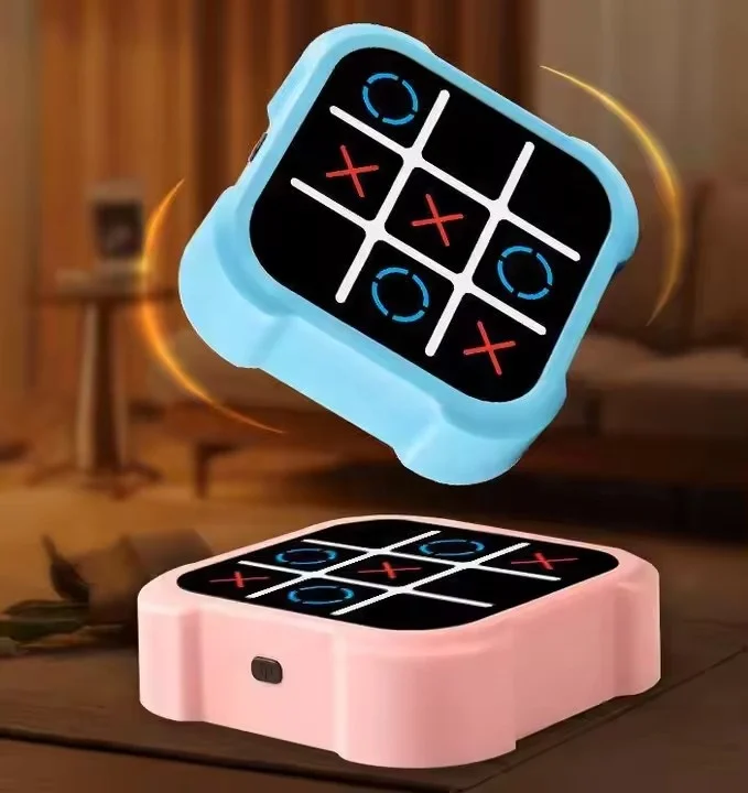 Electronic Tic-Tac-Toe Board Game 4-in-1 Family Fun Strategy