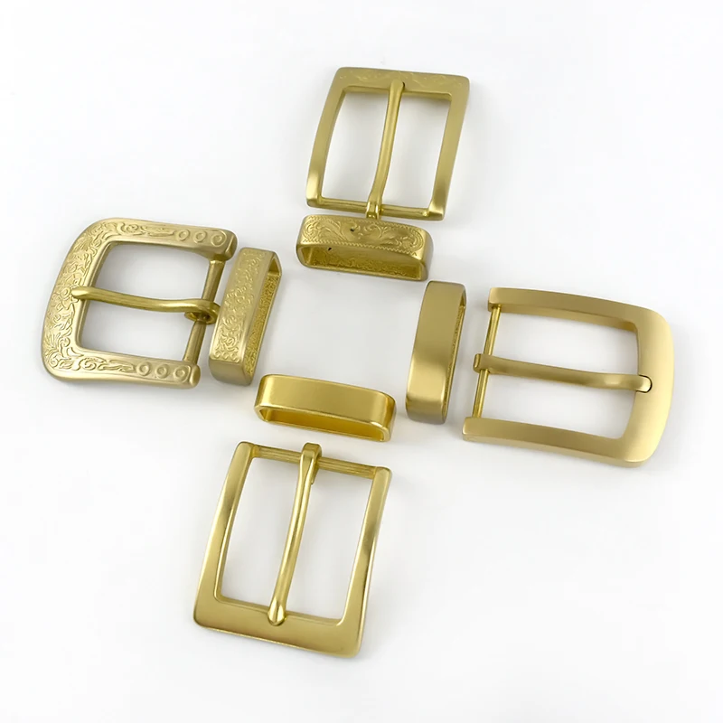 Deepeel YK014 40mm Solid Brass Belt Buckles - Garment Accessories