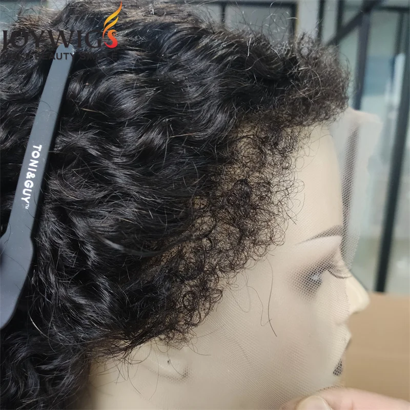 Natural Edges, Skin Melt HD Lace Frontal Wigs - 4C Textured