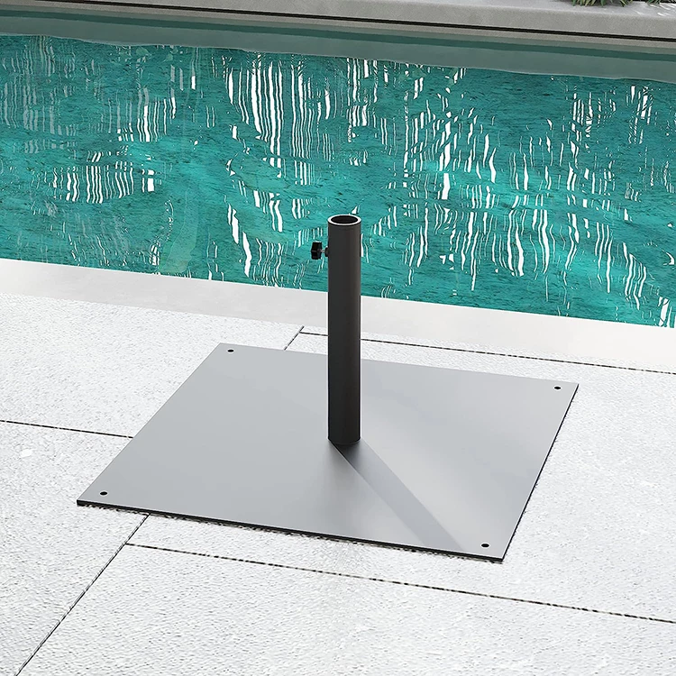 Jh-mech Umbrella Base Heavy Duty Design Thick Matierla Black Patio ...