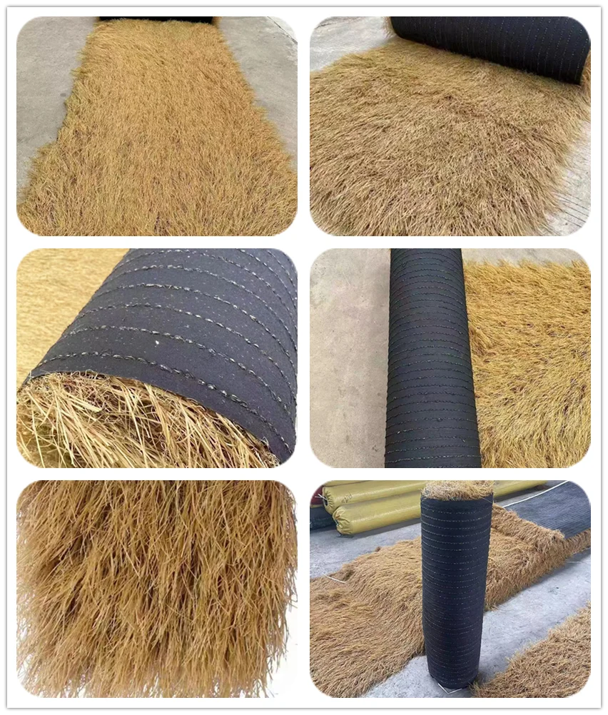 African Simulated Thatch Roof Straw Synthetic Reed Cape Natural Roofing ...
