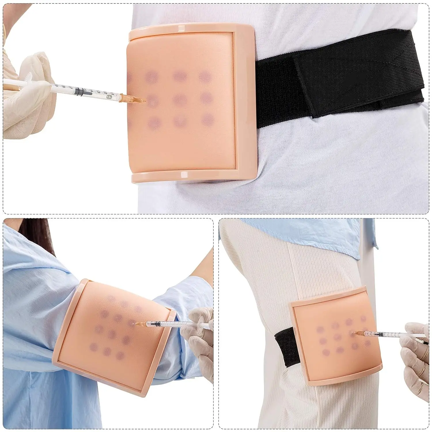 Injection Practice Pad - 3 in 1 Training for Medical Students