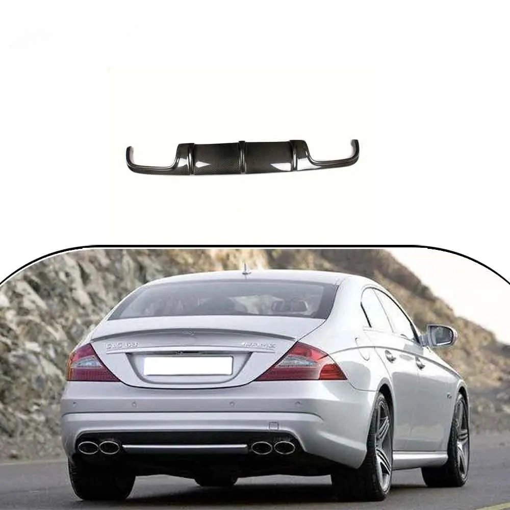 Automotive carbon fiber diffuser for Mercedes-Benz W219 cls-class rear ...