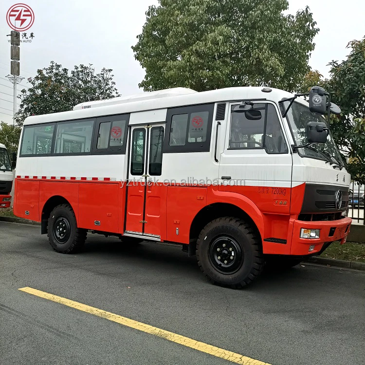 Dongfeng 4x4 Off-road Desert Coach Desert Mini Bus Project Vehicle For ...