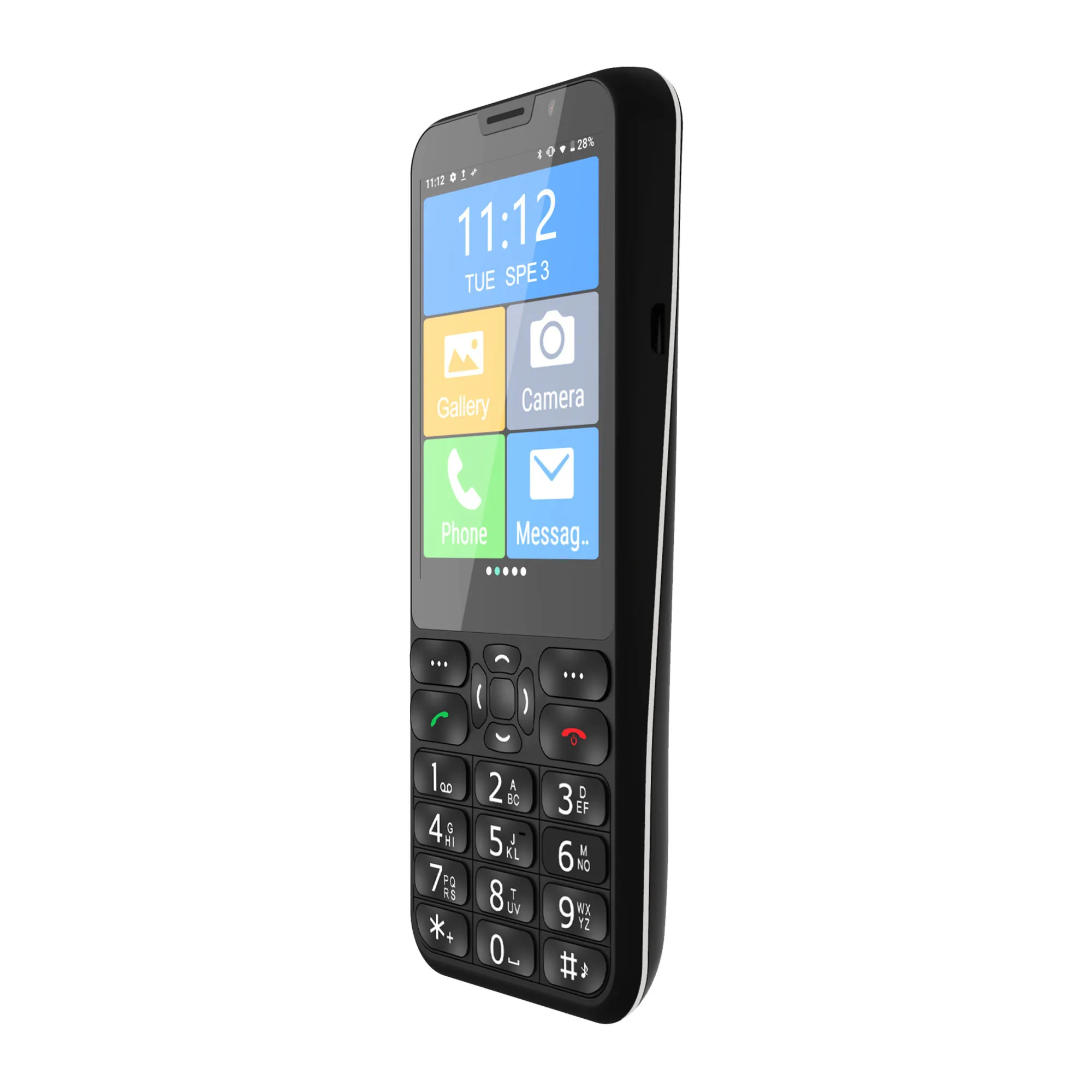 Alibaba.com: 3.25 Inch 4G LTE Keypad Smartphone with Big Battery, Hot ...