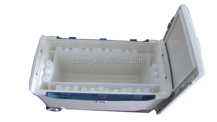 65L Large Hard Wheeled Cooler Box - Insulated & Waterproof