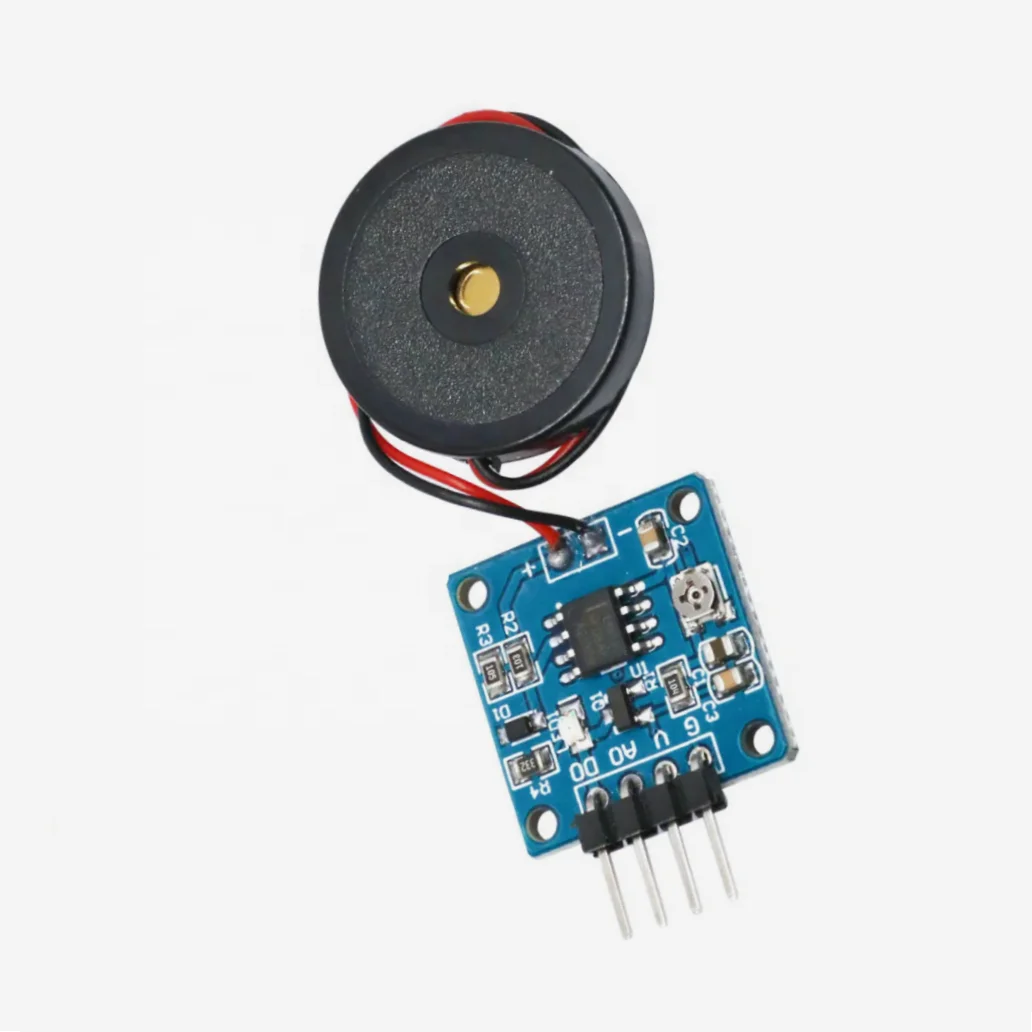 Piezoelectric Shock Tap Sensor Vibration Switch Module Piezoelectric Sheet Percussion For Diy