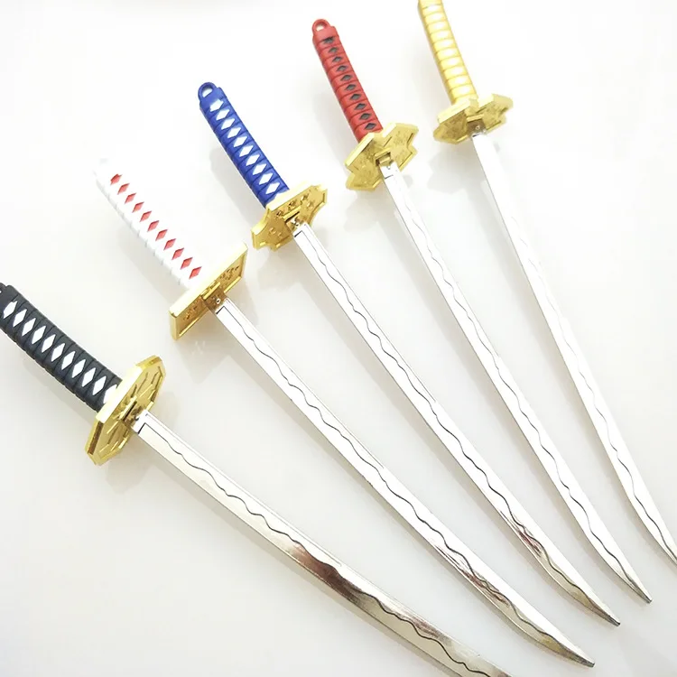Seven Color One Piece Zoro Swords Keychain Women Men Buckle Toolholder ...