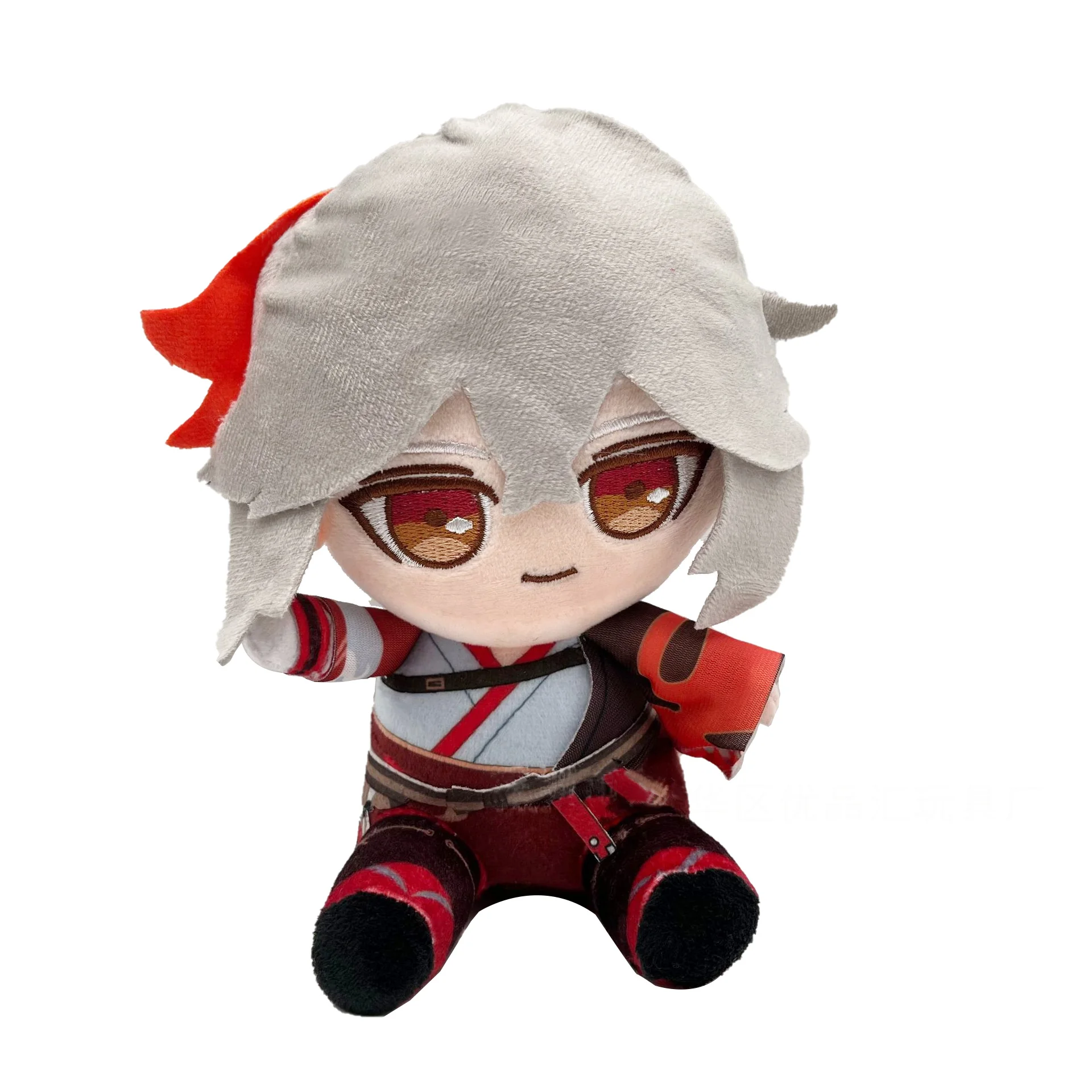 New 20cm Genshin Impact Plush Toy Sitting Standing Xiao Kazuha Diluc ...