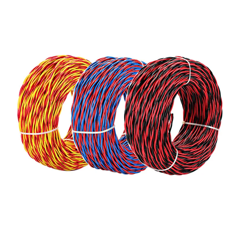 GP Factory RVS 2-Core PVC Electric Wires 0.5-2.5MM Stranded Solid 99.9% ...