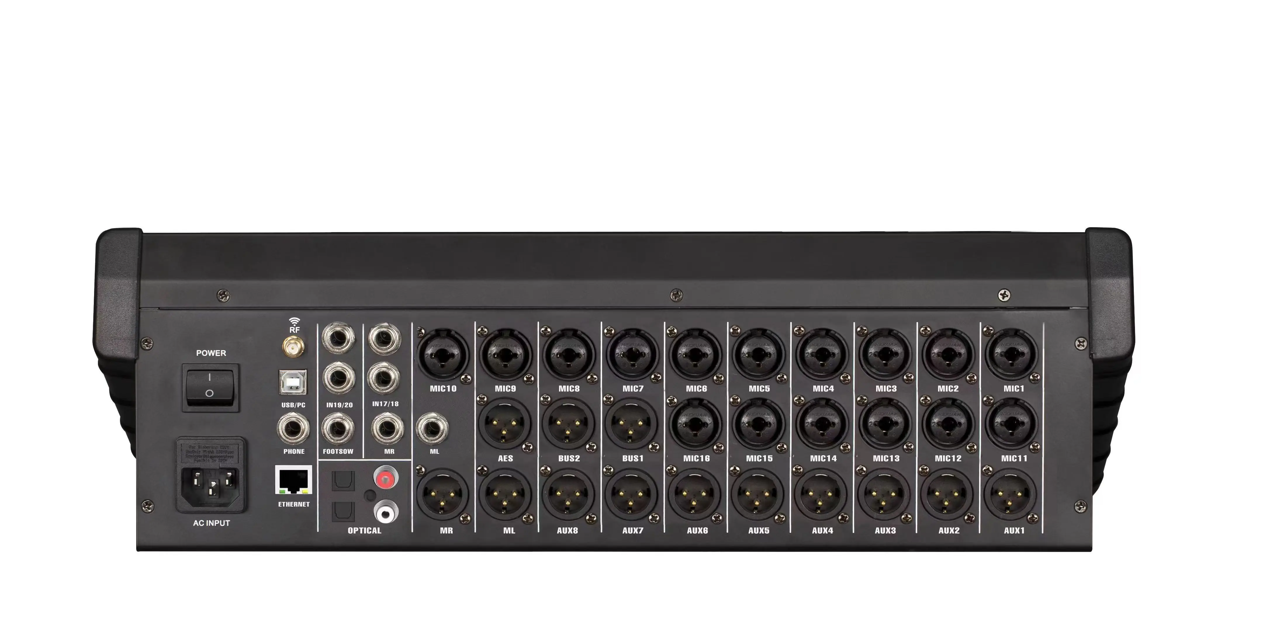 Gooermi DM20 Professional Digital Audio Mixer - 20 Channels
