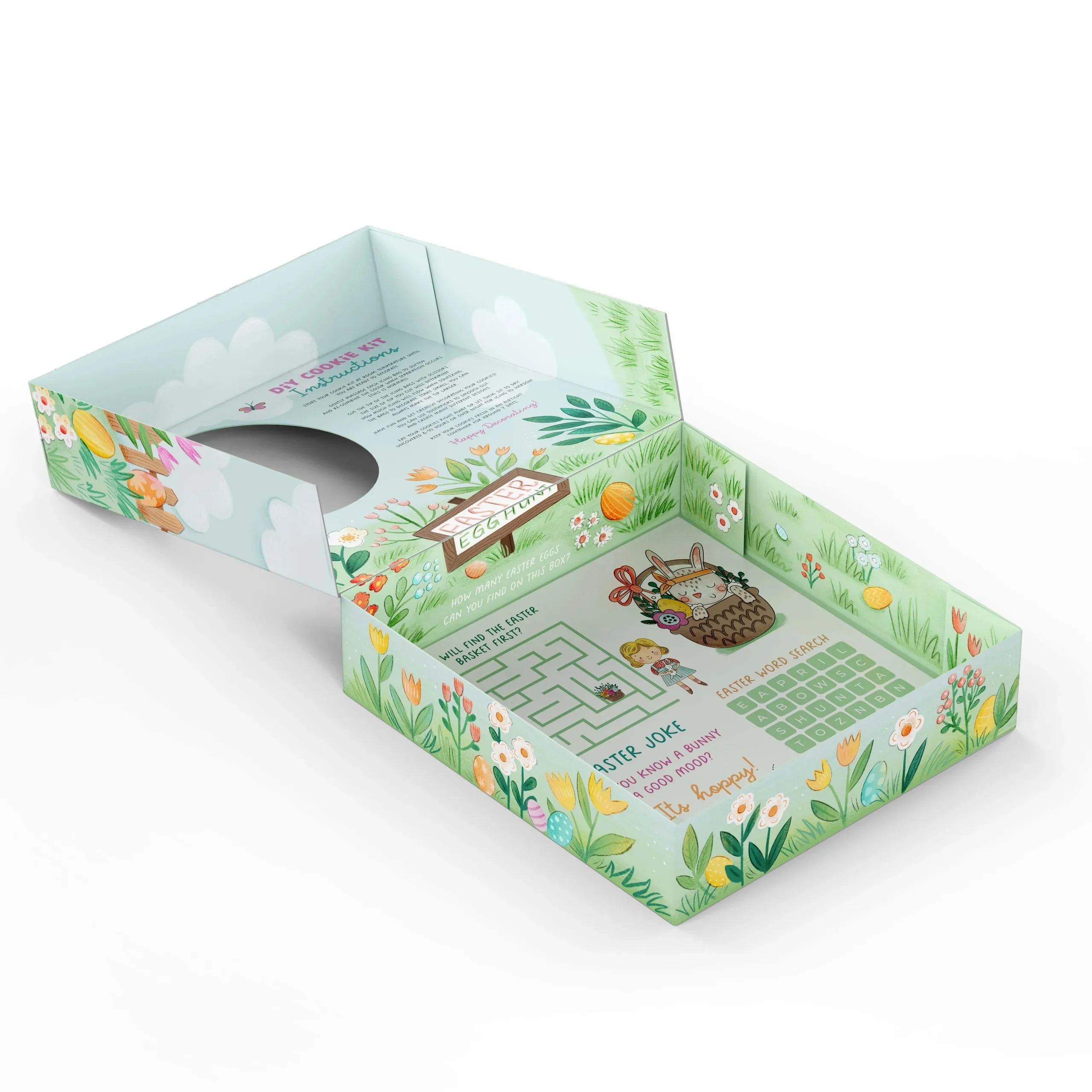 Sustainable Mini Biscuits Packaging - Custom Cookie Box