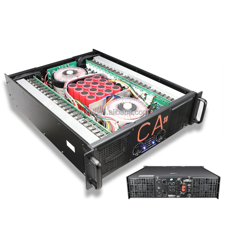 CA+38 Amplifier - 1500W Dual Channel Power for Home & Stage