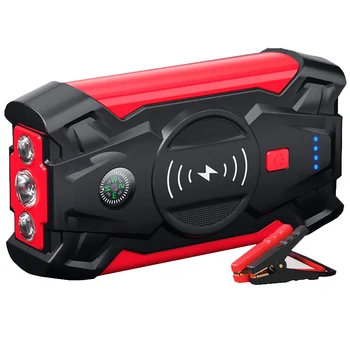Car Jump Starter 1800a Power Bank Car Battery With Wireless Charger ...