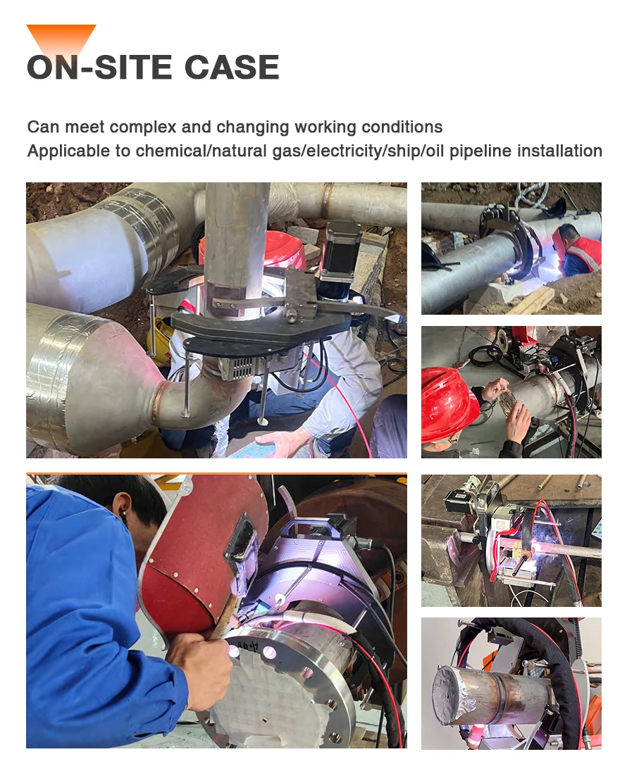 KEPUNI 60-168mm Pipes Welding Orbital Pipe Automatic Welding Machine ...