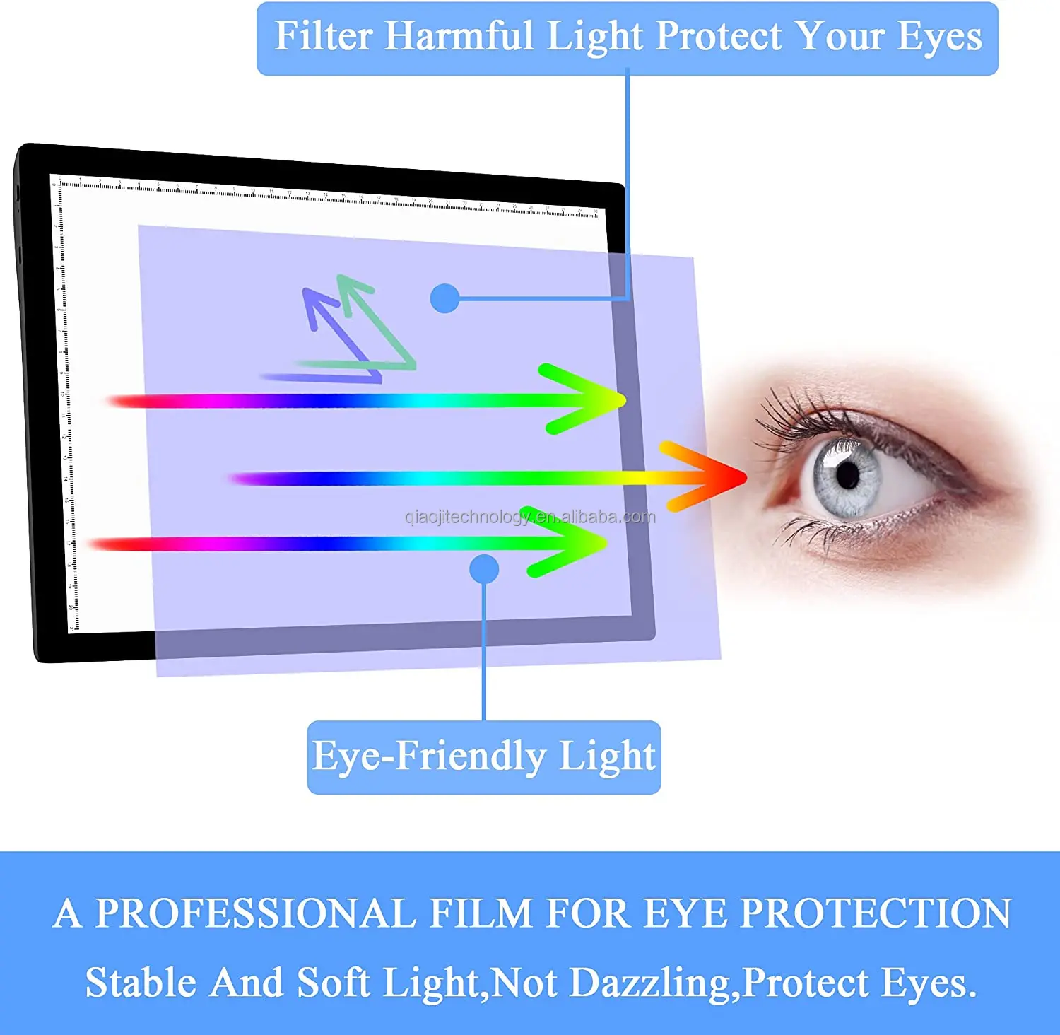 2023 Hot Selling Cordless Bright Pad Lithium Battery A4 Brightpad With ...