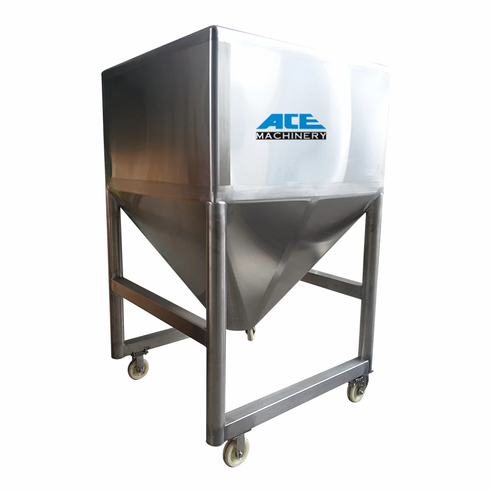 1000 Liter IBC Tank - Efficient Powder Storage Solution