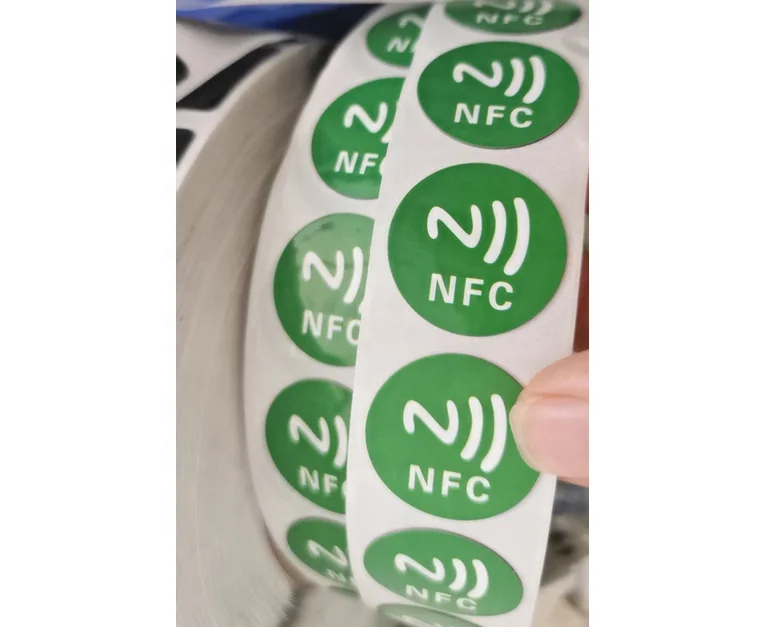 Nfc Rfid Tag Label Paper Sticker Inlay Manufacturer - Buy Rfid Label ...