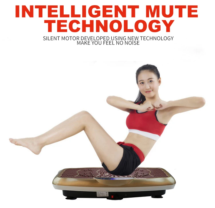Factory Directly Sale Ultra-Thin Body Slimmer Vibration Plates Gym Home ...