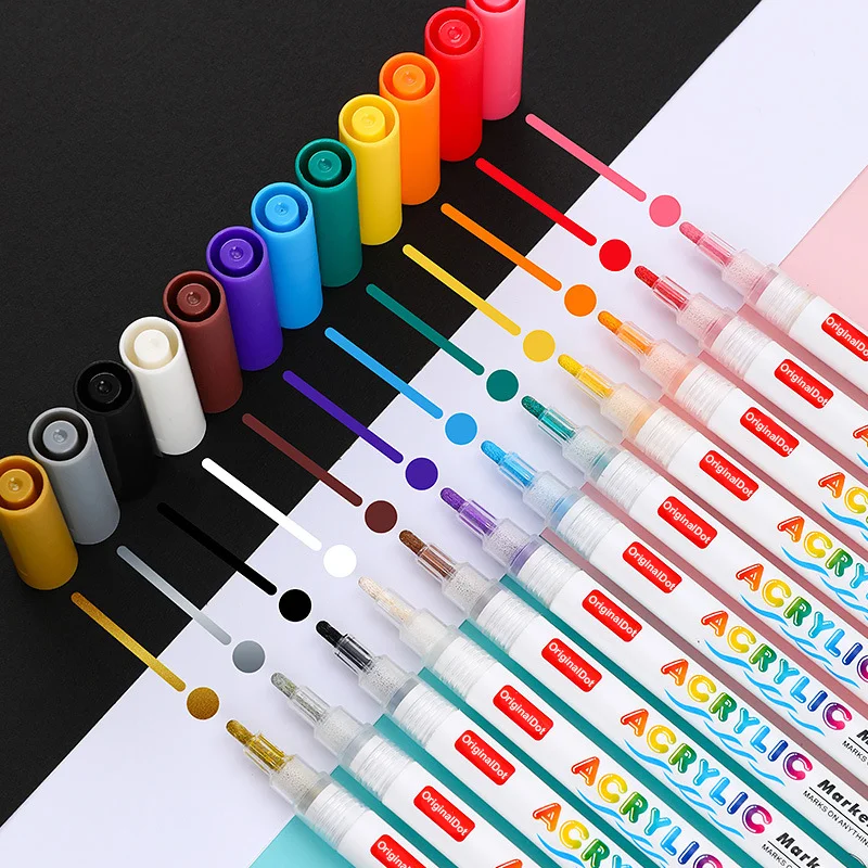 Professional Art Marking High Coverage Color Stacking Acrylic Paint ...