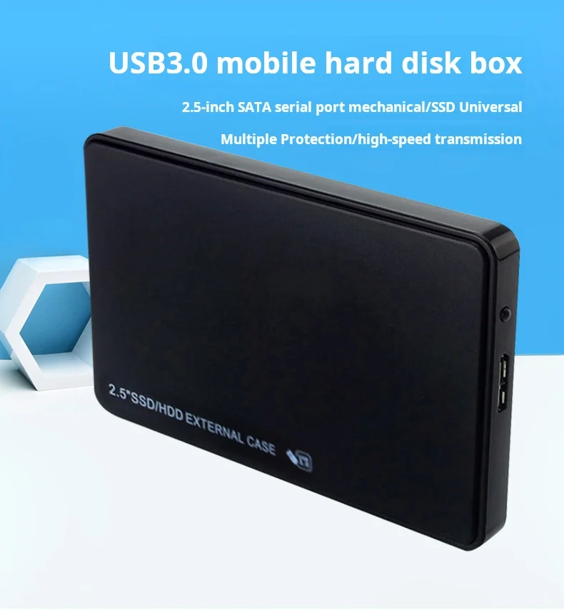 Hard Drive case HDD Enclosure for Hard Disk / Solid State Drive 2.5inch ...