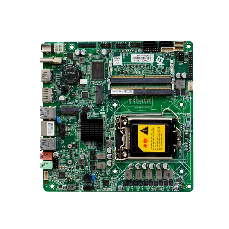ITX-HW365 Industrial Motherboards LGA1151 Motherboard DDR4 DP HD-MI ...
