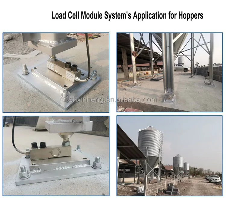 5t Load Cell Weighing System for Balanced Silos