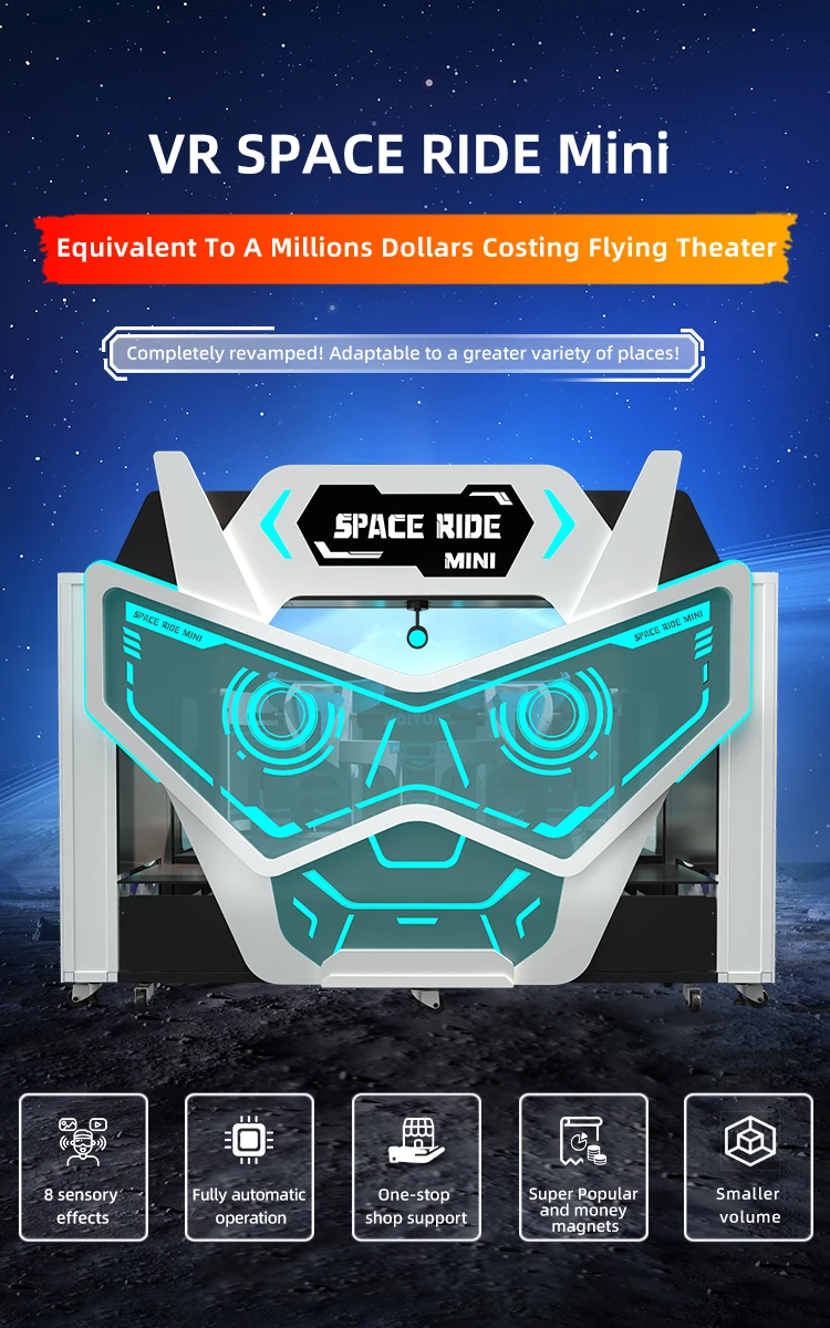 Movie Power Full Sense Vr Space Theater Sky Ride Virtual Reality 9d Vr Cinema With Vr Theme Park ...