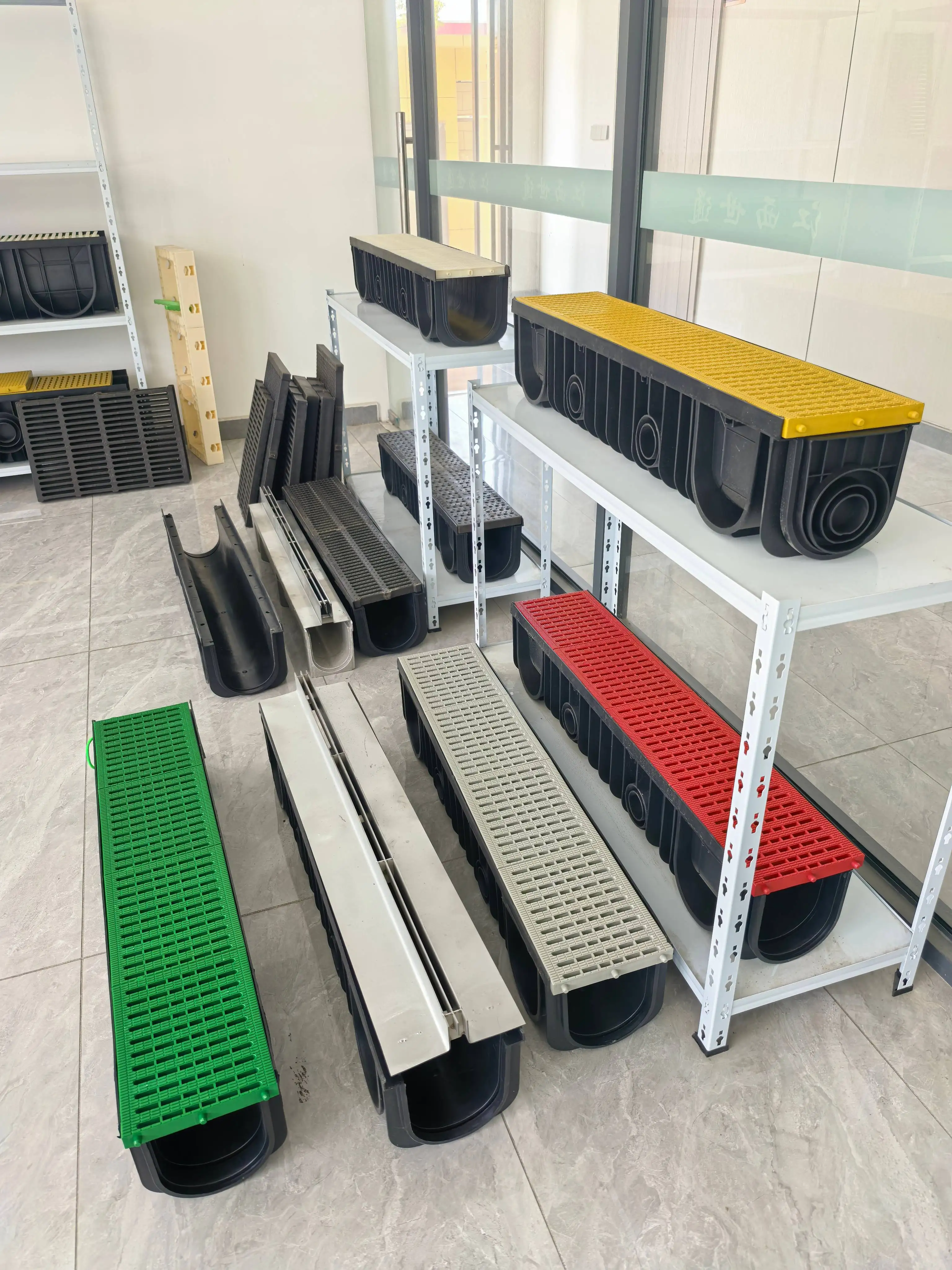 HDPE U-Shaped Linear Drainage Ditch Modern Design Kitchen Water ...