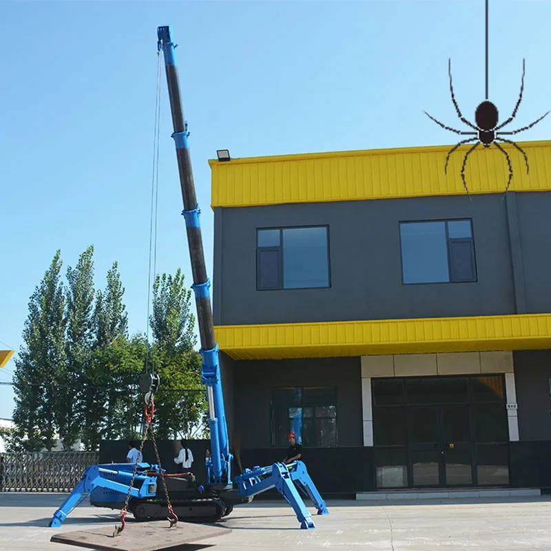 Spider Crawler Craner 10 Ton 50 Ton 80 Ton Crawler Crane With Hydraulic ...