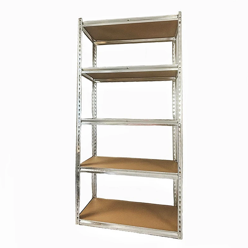 Modern Boltless Rivet Shelving Steel Metal Shelvs 5 Tier Storage Garage ...