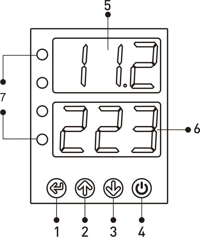 Samwha-dsp AVR-40A Din Rail Voltage Protector - Dual Display