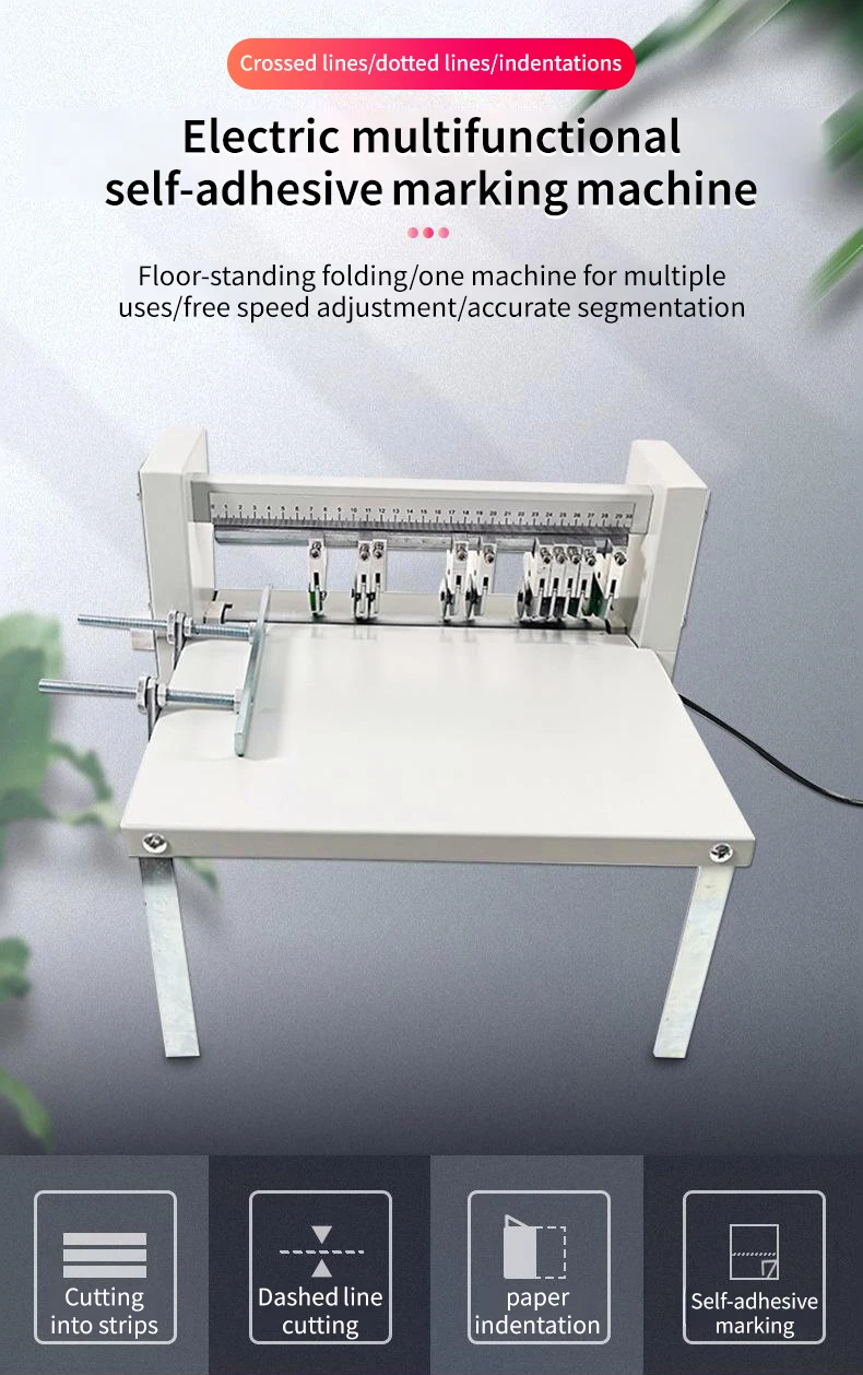 A4 Label Paper Cutter Indentation Dotted Line Die-Cutting Machine Self ...