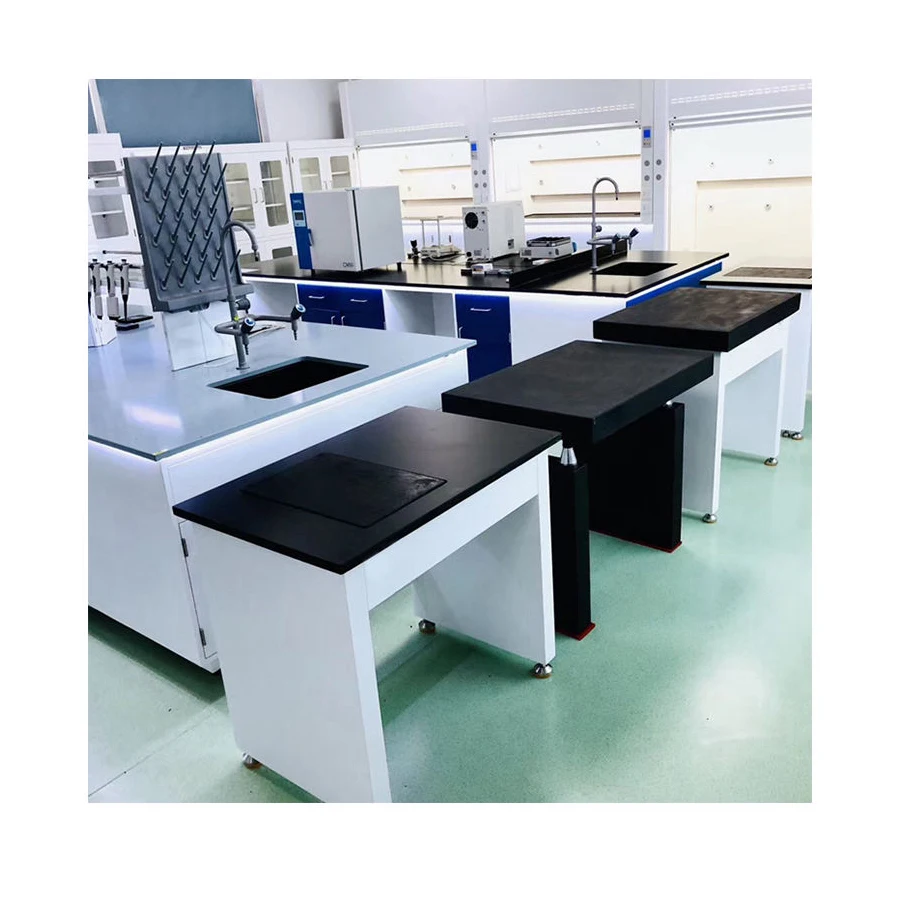 Customized size laboratory anti-acid granite table lab balance table ...