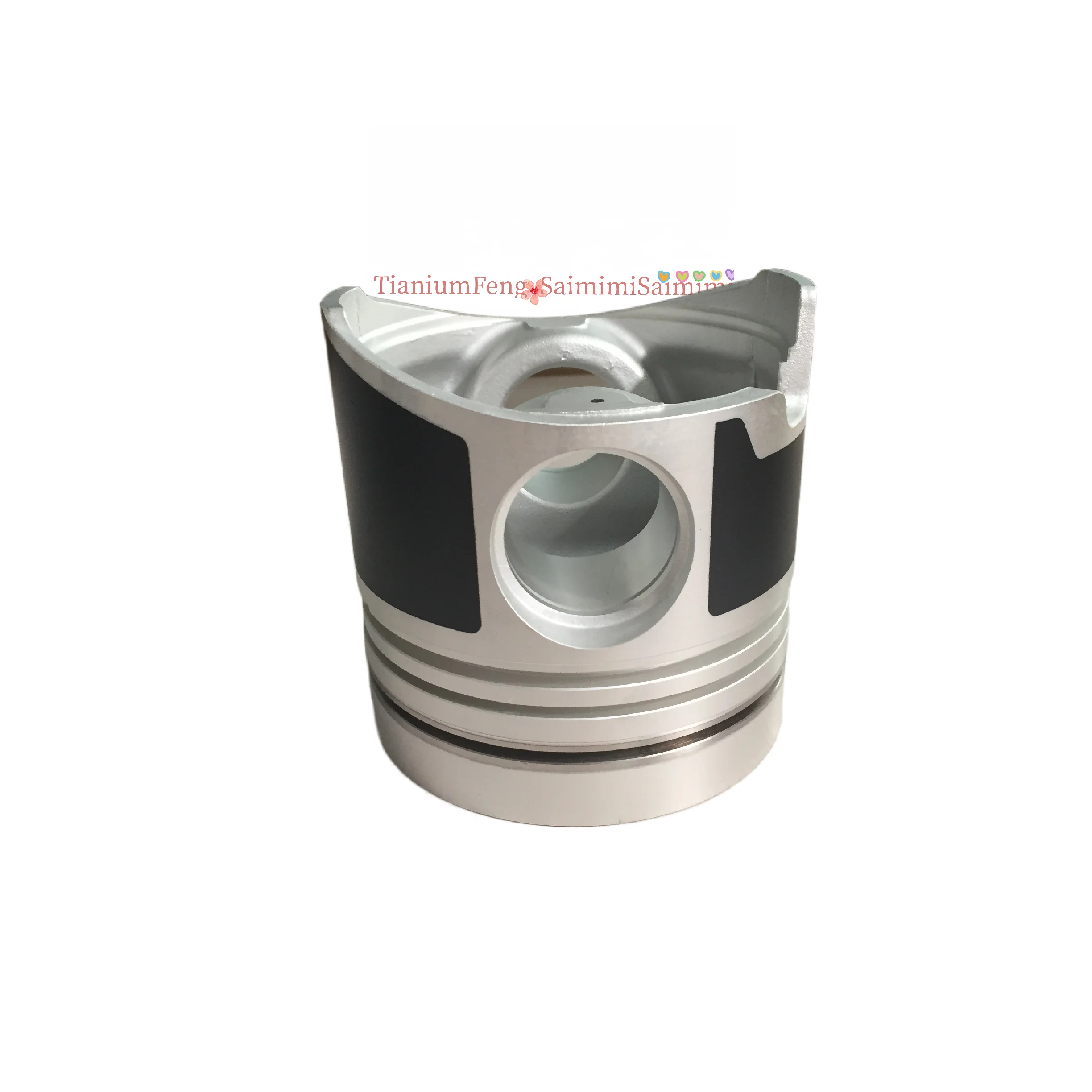 Genuine Piston With Pin And Lock For Hyundai 6d16 Truck Engine 23411 ...