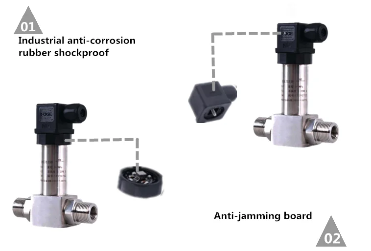 4-20ma Analog Differential Pressure Transmitter 0-10v Differential ...