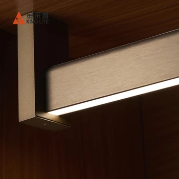 Wardrobe Led Tubes Hanging Rail Furniture Hardware Cabinet Rods Closet ...