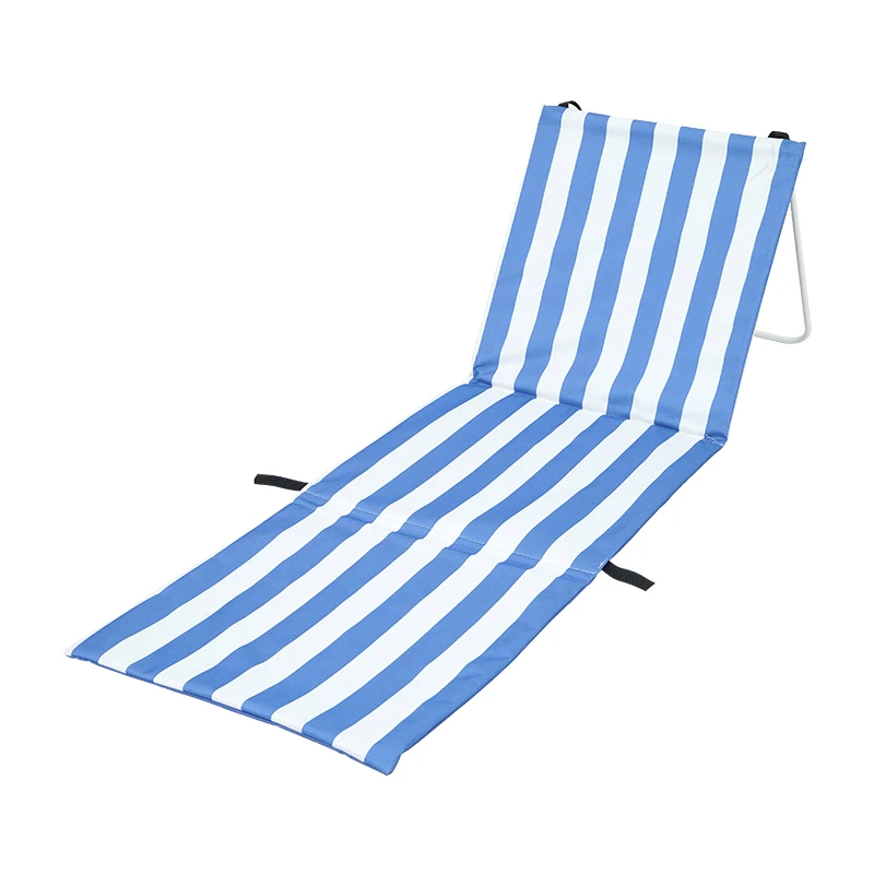 Beach Mat Lounge Portable Chair - Lightweight & Adjustable