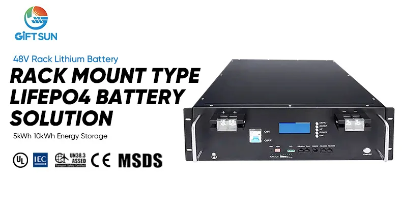 2024 New Design Rack Mounted Lithium Ion Batteries 48v 100ah 200ah ...