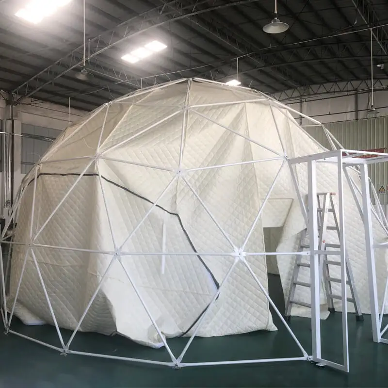 Luxury Geodesic 20ft Pvc Dome Tent For Hotel Glamping - Buy Dome Tent ...