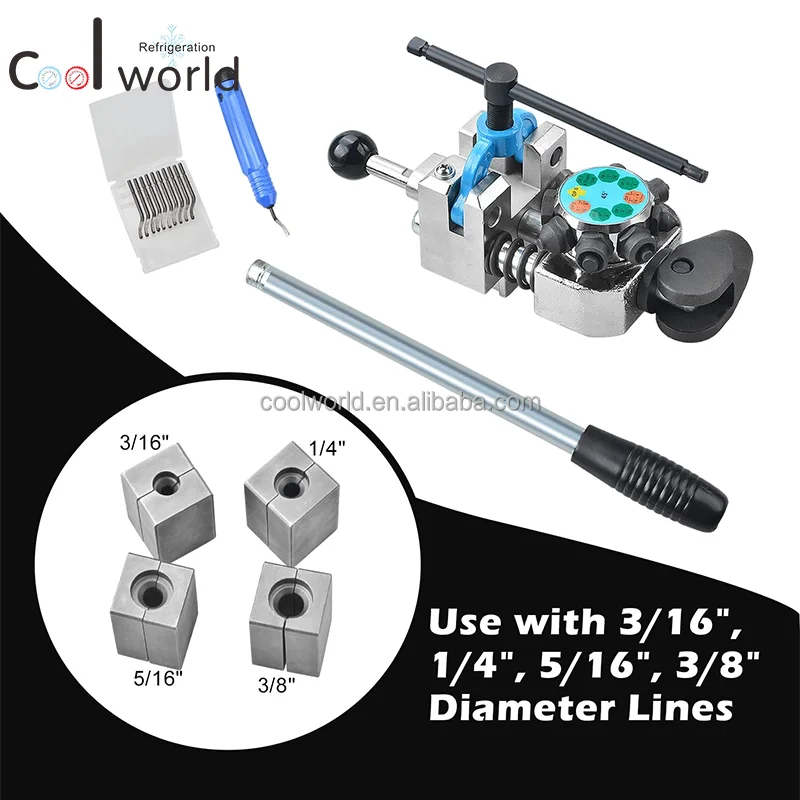 Professional Brake Line Flaring Tool - Create Perfect Flares