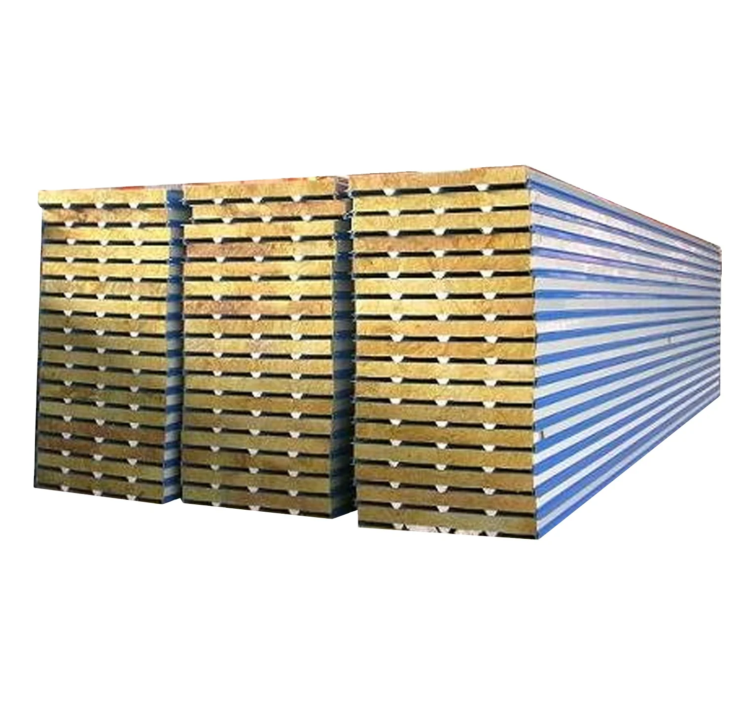 Panel Sandwich - Galvalume/zincalume Con Aislante Lana De Vidrio Ldv ...