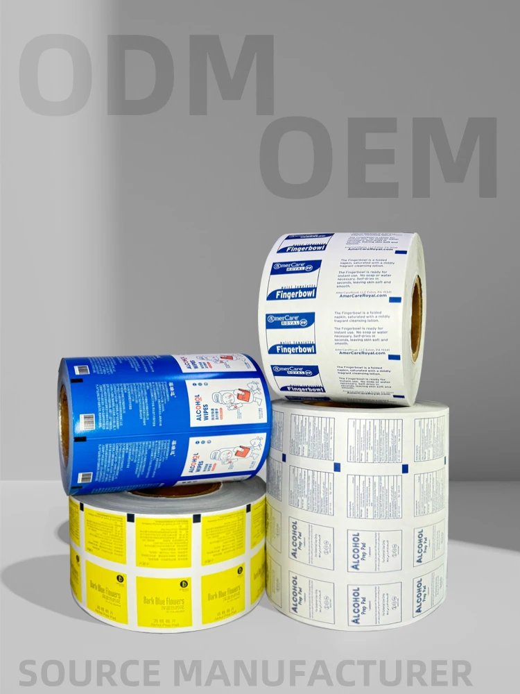 Wholesale Alcohol Ped Sachet Packaging Paper Auto Machine Usd Laminated ...