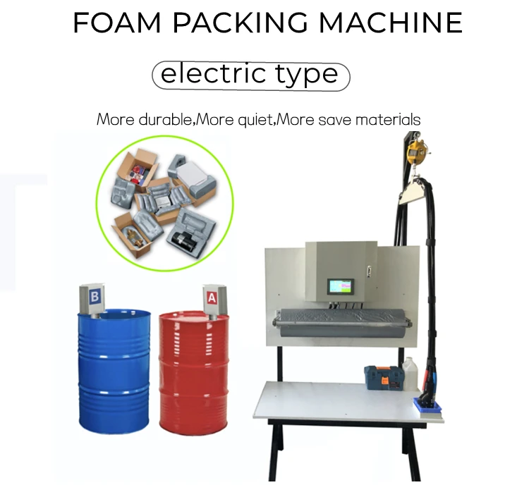 Instant Packing Mini Polyurethane Foam Injection Machine for Packaging ...
