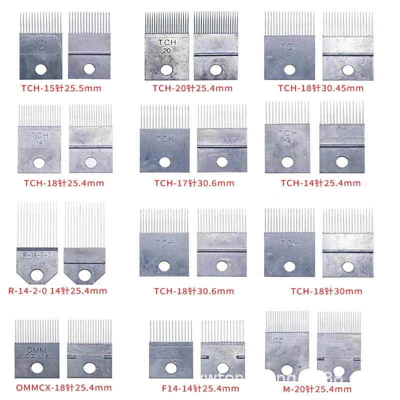 Different Types Warp Knitting Needle Guide Needle Block For Needle ...