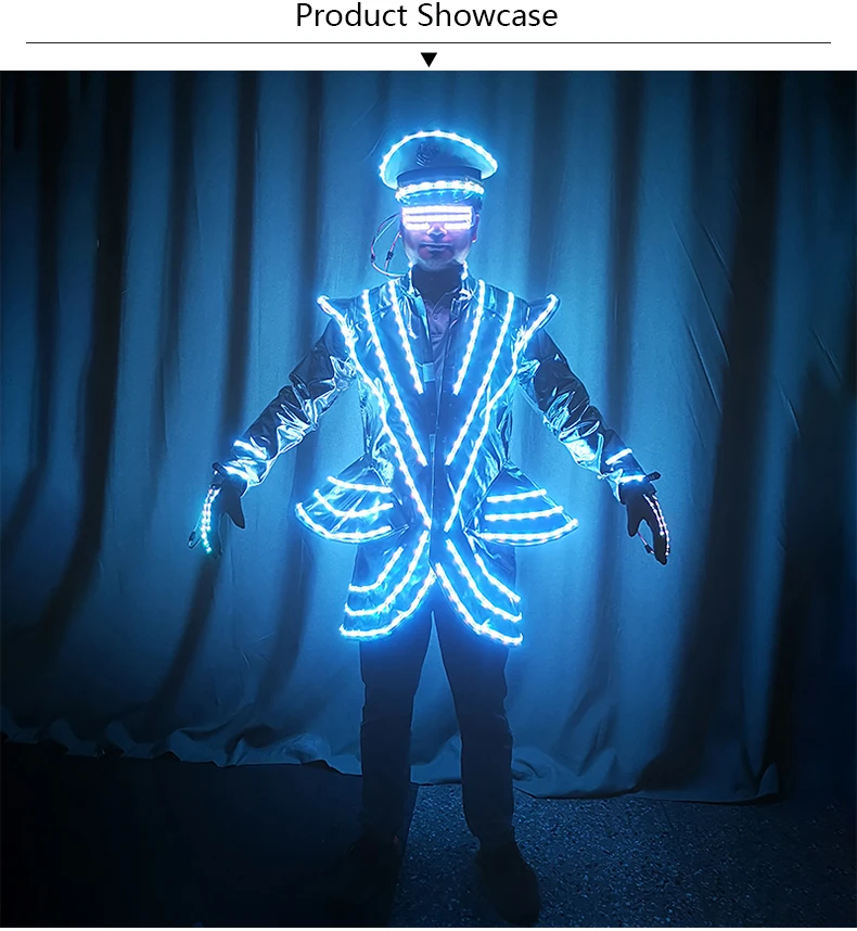 Bar Led Luminous Flash Suit,Nightclub Vip Wine Luminous Suit,Online Red ...