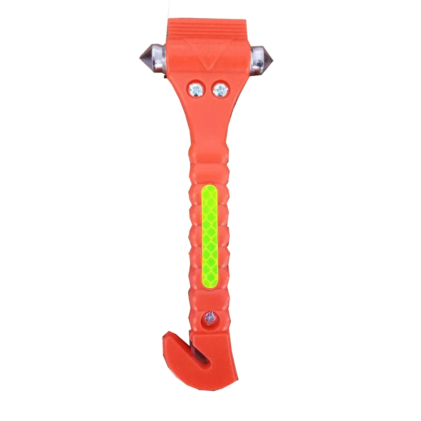 Glass Breaker Car Safety Hammer - Emergency & Reflective