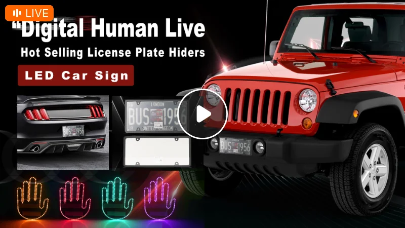 Which license plate hider and led lighting suitable for you? Product ...